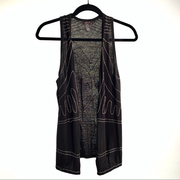 Dex | Tops | Dex Black Chained Vest | Poshmark